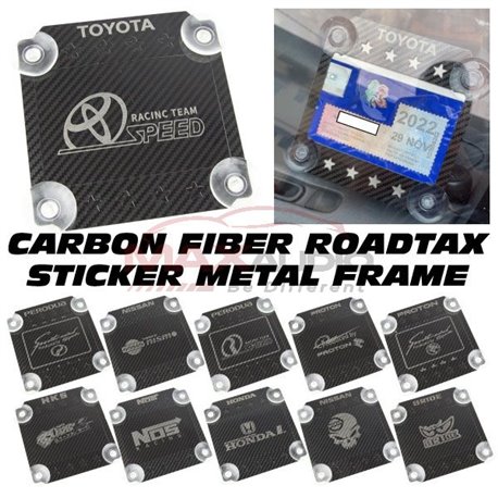 Buy Malaysia Car Roadtax Road Tax Sticker Windscreen Holder Cover Thai ...