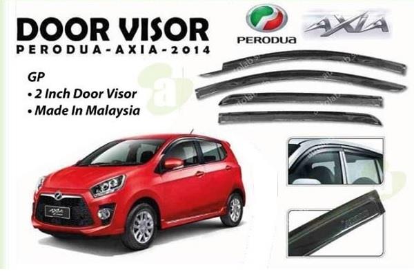 Buy PERODUA AXIA 2014 2015 Premium Quality Anti UV Light Injection Door Visor AL